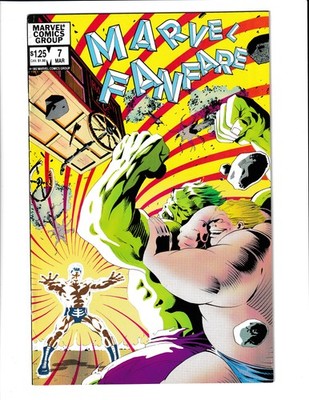 Marvel Fanfare #7 (1983) Joe Barney Hulk Cover Marvel Comics | eBay