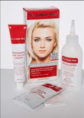 3 Pro-colour Plus Permanent Hair Dye Colour Extra Light Natural Blonde ...