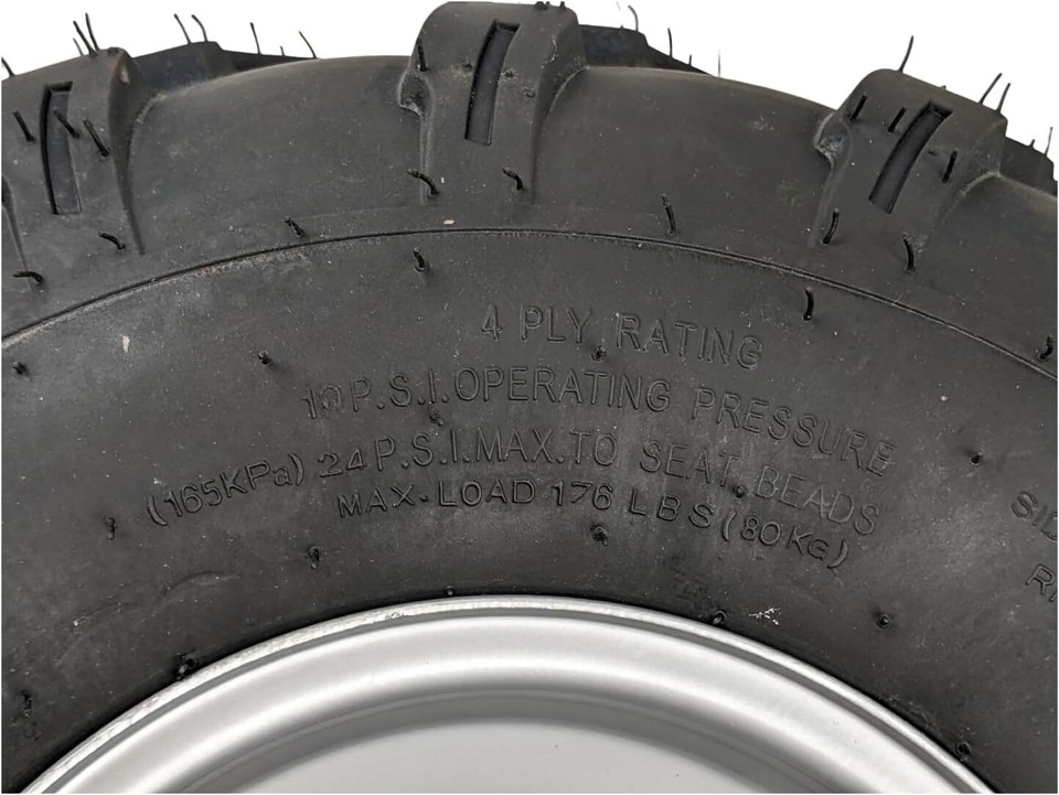 19x7.00-8 Rear Tire w/ Wheel Rim for Coleman CT200U BT200X CT200UEX ...