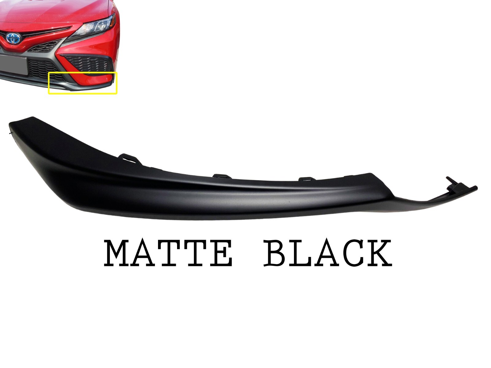 Fits 2021-2023 Toyota Camry XSE SE Front Bumper Side Trim Left Driver ...