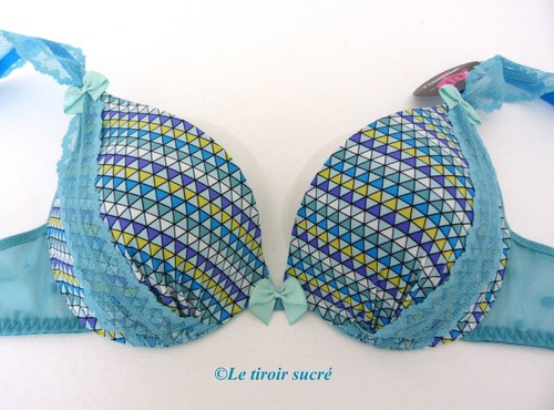 PASSIONATA First Love soutien gorge bleu turquoise lingerie neuf | eBay