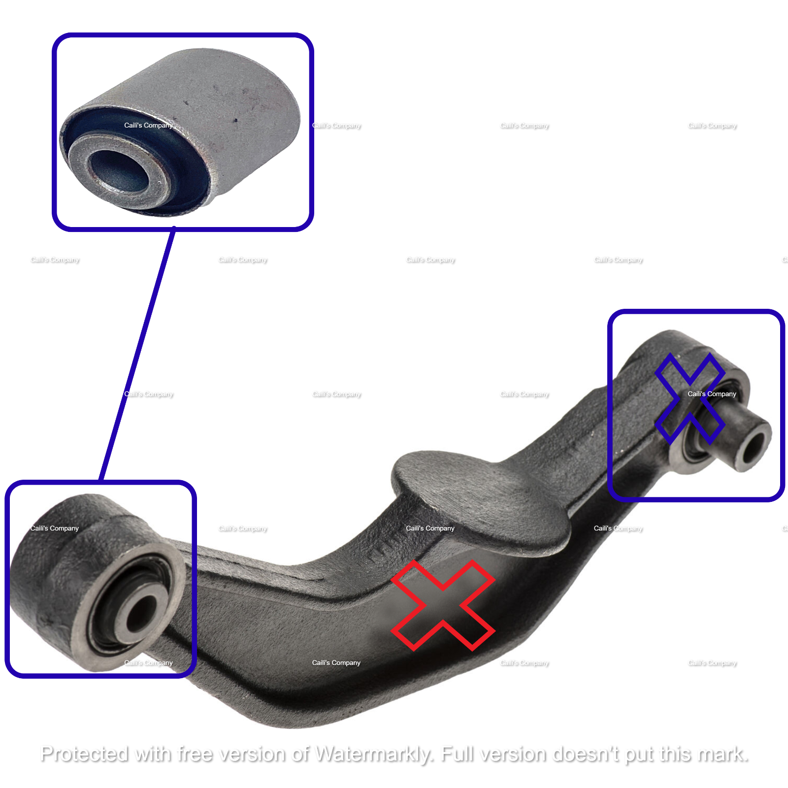 20254-AE020 For 2017-2020 Toyota 86 Rear Suspension Lower Control Arm ...