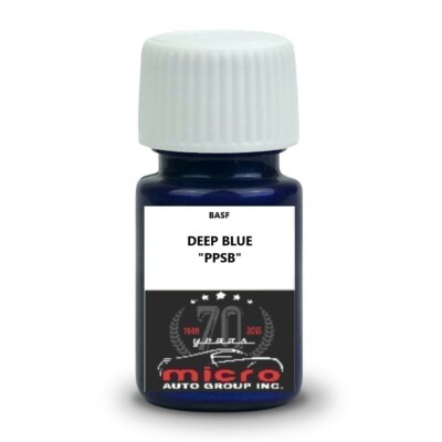 Touch up Paint Kit With Brush 2 Oz For Tesla Deep Blue PPSB SHIPS TODAY ...