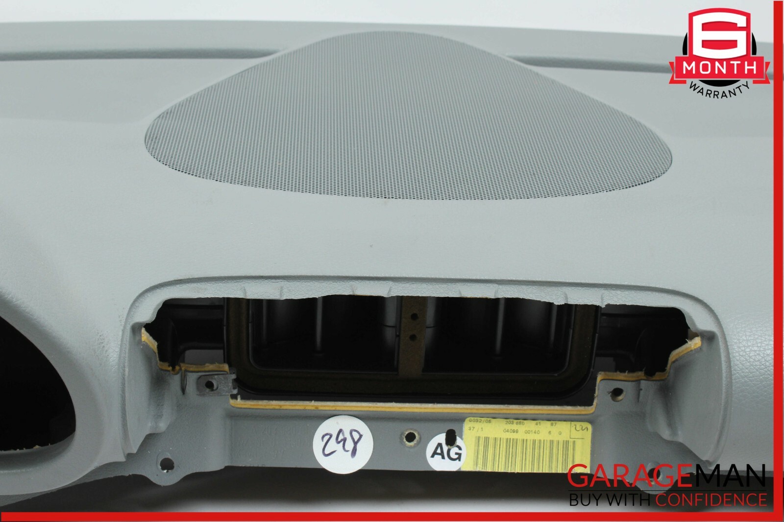 01-07 Mercedes W203 C230 Dashboard Dash Instrument Panel Trim Assembly ...