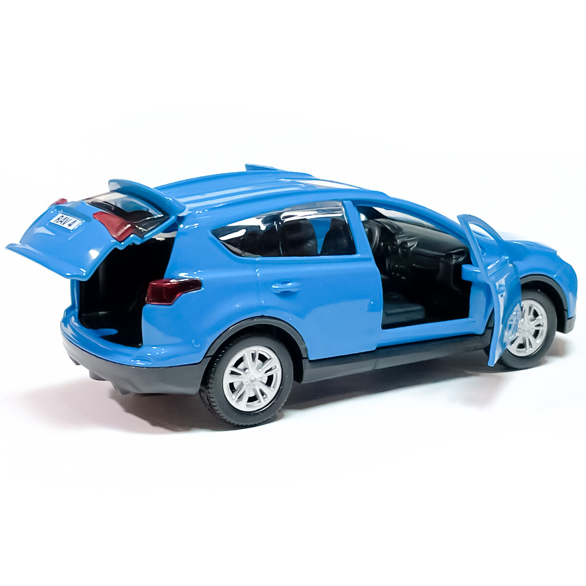 Toyota RAV4 Metal Model Diecast Car Scale, Collectible Toy Cars, Blue ...