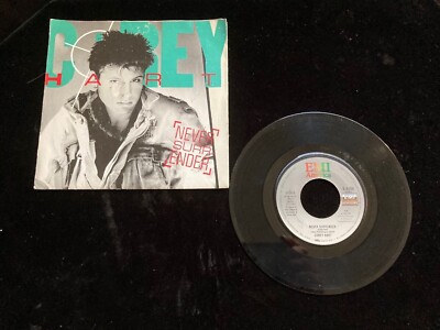 Corey Hart Never Surrender 45 Vinyl Single With Fold Out Poster Sleeve ...