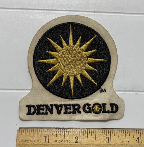 Vintage Denver Gold USFL United States Football League Embroidered ...