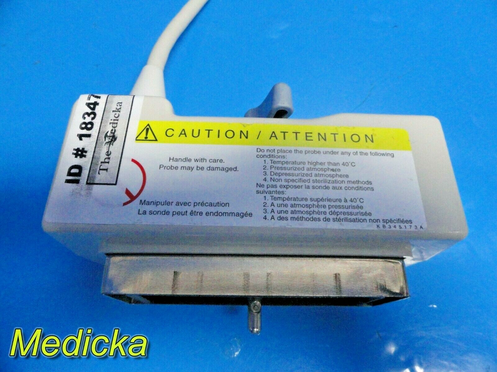 2012 Hitachi 6-3 Mhz EUP-CV524 Volumetric Ultrasound Transducer Probe ...