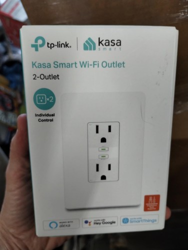 NEW TP-Link Kasa Smart Wi-Fi Power Outlet White KP200 | eBay