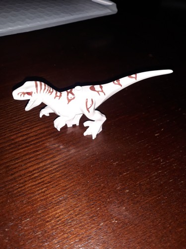 Lego Atrociraptor Dinosaur Jurassic World - White Raptor figure | eBay