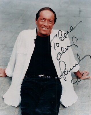 Paul Anka Singer Musician Hand Signed Autograph 8x10 Photo | eBay