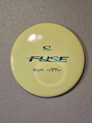 New Latitude 64 Disc Golf BioGold Fuse 178g Midrange Disc Golf 5/6/-1/0 ...