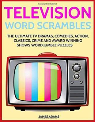 Television Word Scrambles: The Ultimate TV Dramas, Comedies, Action ...