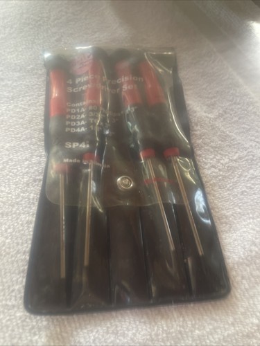 MAC TOOLS 4 PIECE PRECISION SCREWDRIVER SET PD1A, PD2A, PD3A, PF4A ...