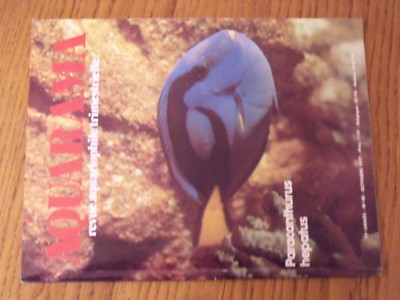 Revue Aquarama N°40 Paracanthus Steatocranus Crenicara Bufo ...