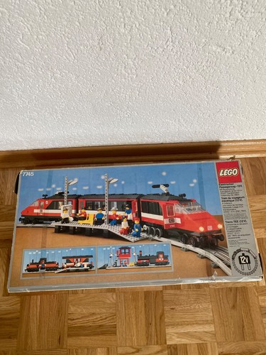 Lego Train 12V:High-Speed Passenger Train Box Only Inner box Inlay | eBay