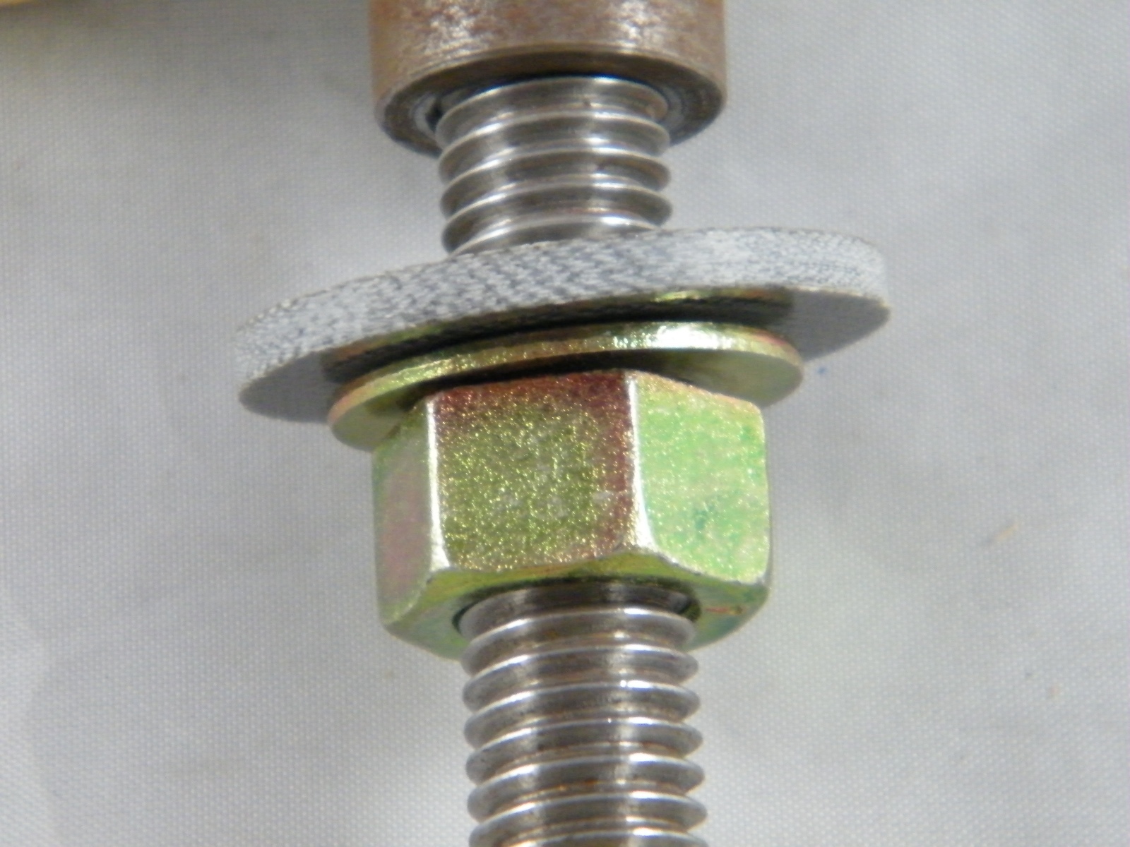 ELECTRIC MOTOR DOWEL ~ WITH WASHER, NUT AND MICARTA PO ~ NUMBER CR ...