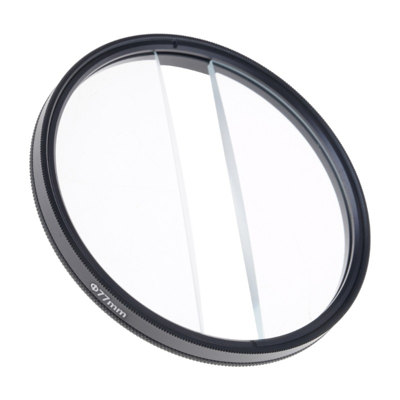 Camera Split Diopter Lens Filter 49/52/55/58/62/67/72/77/82mm Center ...