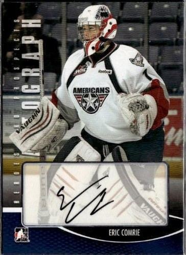 2012-13 In the Game Heroes and Prospects - Autographs Eric Comrie #A-EC ...