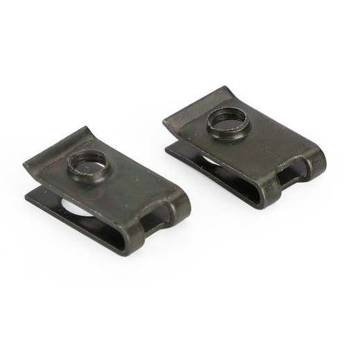 M5 5MM THREAD ZINC PLATED SPRING SPIRE C CLIPS U NUTS SPEEDCLIPS ...