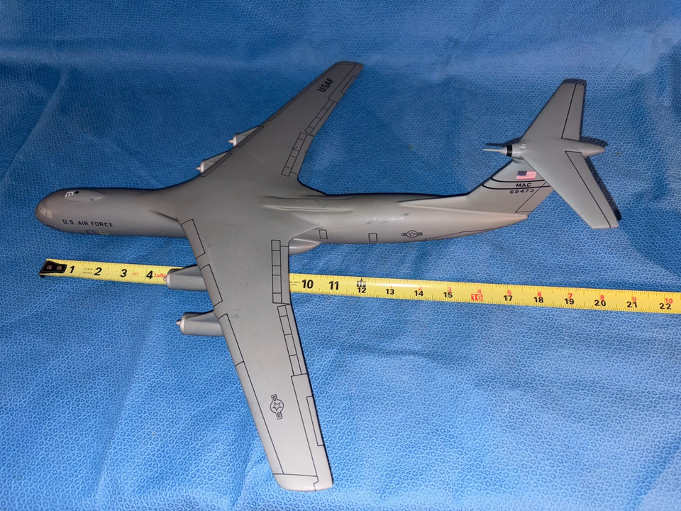 USAF Lockheed C 141B Starlifter Jet Transport Aircraft Model 1/100 | eBay