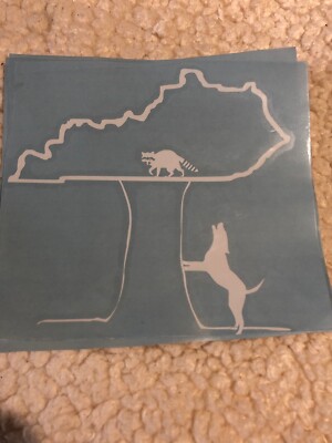 Kentucky Coon Hunting Sticker | eBay