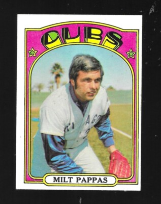 1972 Topps #208 Milt Pappas Chicago Cubs EX | eBay