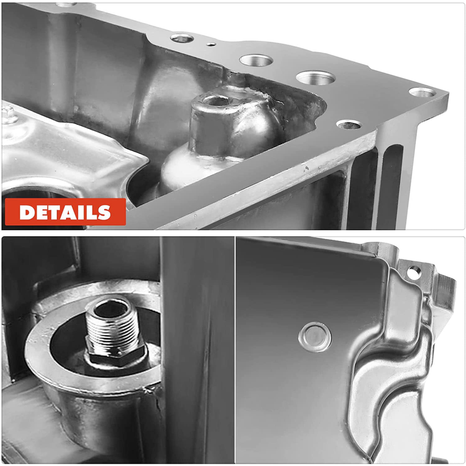 Muscle Car Engine Oil Pan Complete Kit For GM LS1 LS3 LSX Chevrolet ...