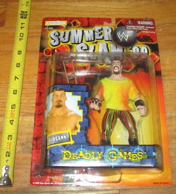 1999 WWF WWE Jakks Kurrgan Summer Slam Series Wrestling figure Oddities ...