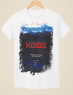 Misery - Movie Poster Inspired Unisex White T-Shirt | eBay