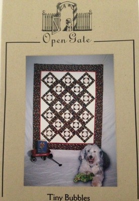 Tiny Bubbles Quilt Pattern by Open Gate Quilt Pattern | eBay