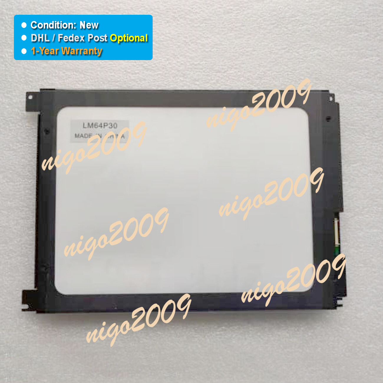 LCD Display LM64P30 Fit for BROTHER CNC INTERFACE UNIT TC-S2A TC-S31A ...