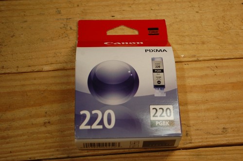 GENUINE Canon PGI-220 Black Ink Cartridge for PIXMA iP4700 MP550 MP980 ...