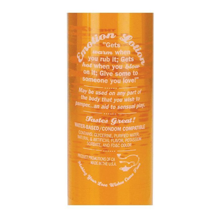 Emotion Lotion Massage Oil💋Flavored Warming Kissable Edible Foreplay ...