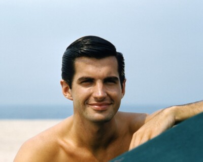 George Hamilton Handsome Bare Chested Portrait on Beach 1960's 8x10 ...