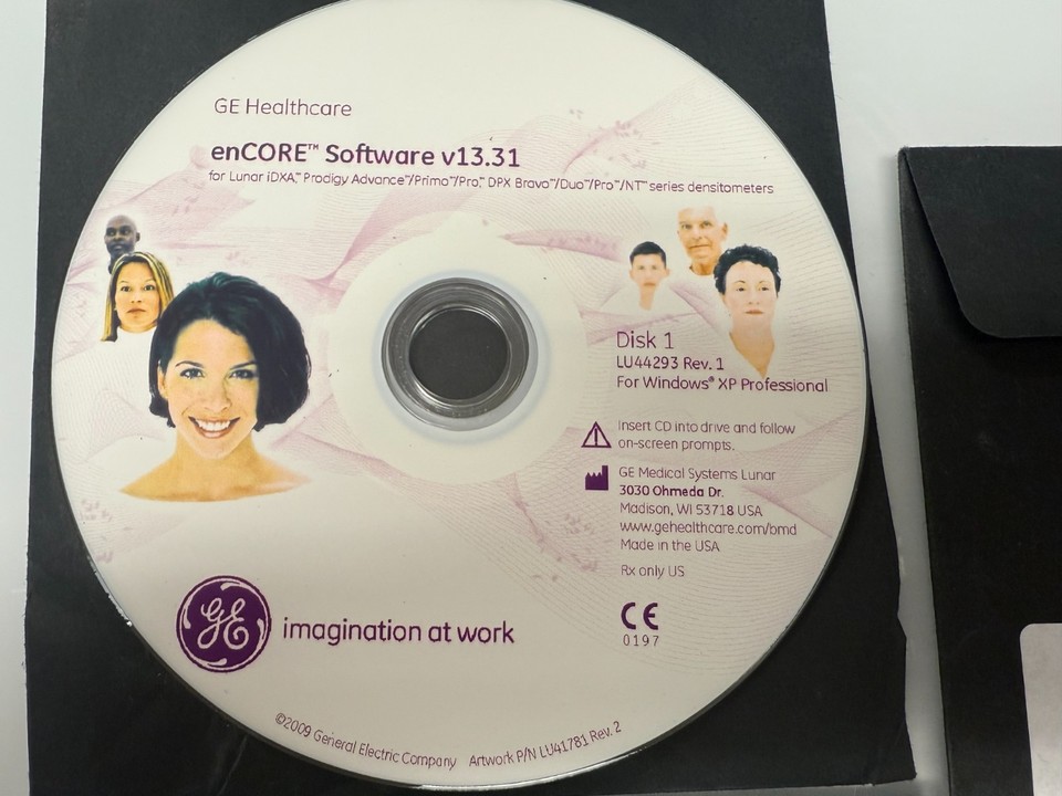 GE enCORE Software v13.31 LU44293 / LU44294 2x CD/DVD | eBay