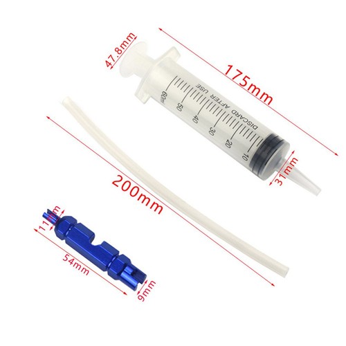 High Quality Motorcycle Reverse Brake Bleeding Syringes Kit 60ml ...