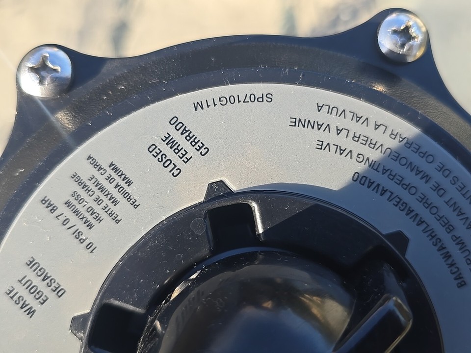 Hayward SP0710X62 Vari-Flo Multiport Valve for Pro Series Sand Filter ...