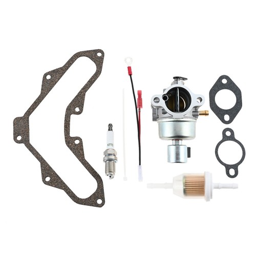 Carburetor WireConnector Fuel Filter Spark Plug Set for Kohler Courage ...