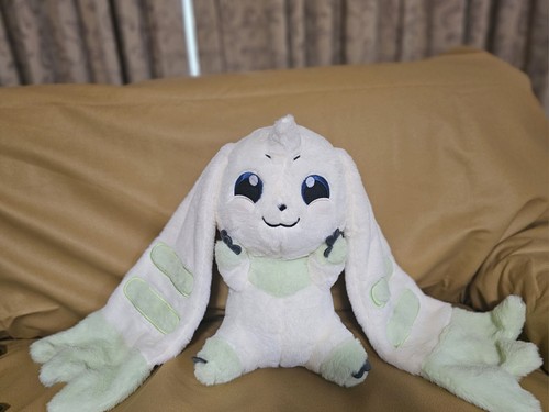 Handmade Fluffy Terriermon Digimon plush life size 35cm | eBay