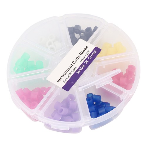 160pcs Dental Color Code Rings Autoclavable Disinfection Orthodontic ...