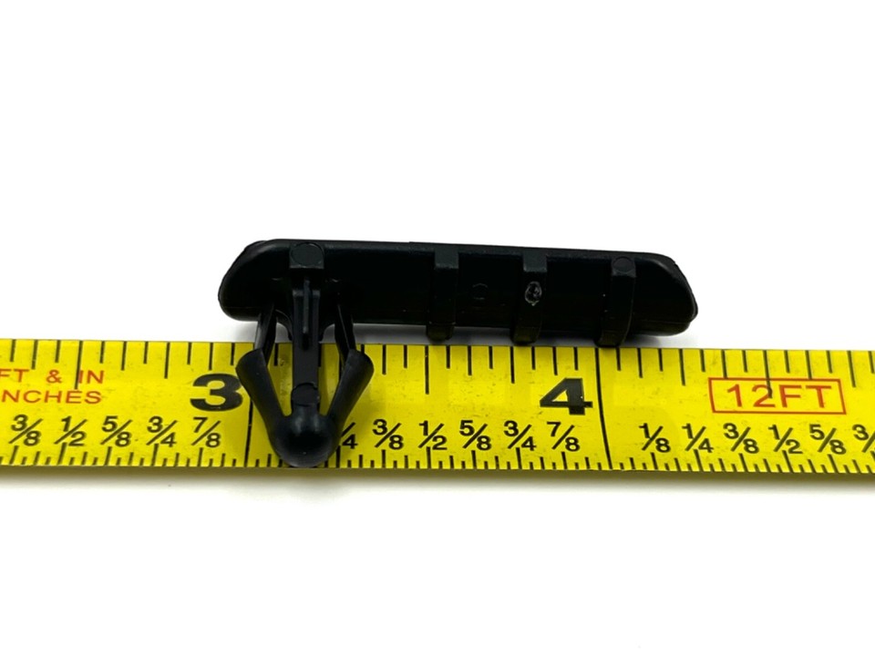 10pcs pushin black nylon harness strap retainer wire clips tape on GM ...