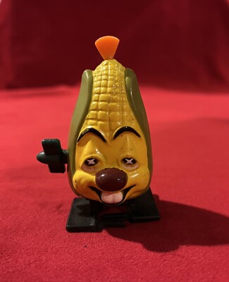 Vintage 1968 Marx Mechanical CORKIE CORN With Walking Action Wind Up ...