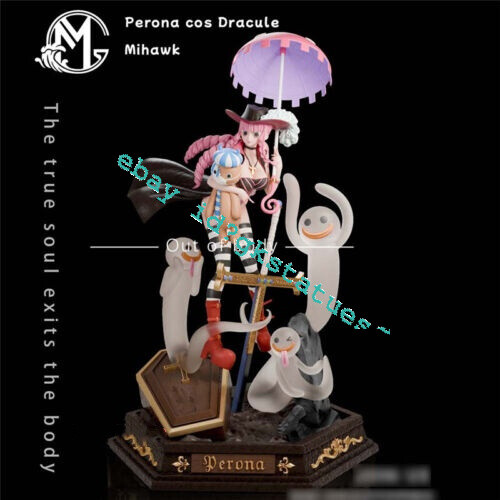 GM Studio One Piece Perona Resin Statue Cos Dracule Mihawk Model Pre ...