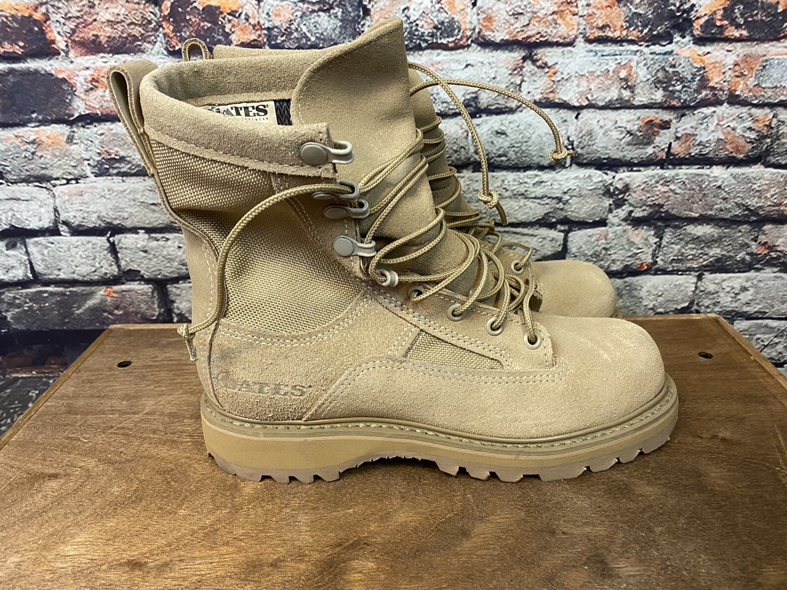 Bates Gore-Tex Military Combat Desert Tan Boots 03-D-… - Gem