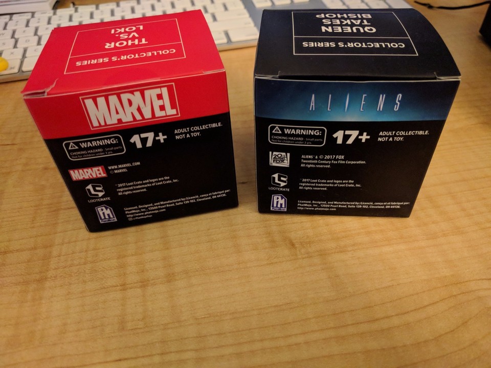 NEW! Thor vs Loki & Queen Takes Bishop Figure Loot Crate Exclusive ...