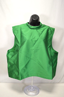 NWT Frances Valentine Kelly Green Colette Shell Shantung Sleeveless ...