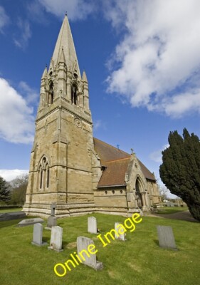 Photo 6x4 St Leonard's, Scorborough, E Yorks Looking from the south ...