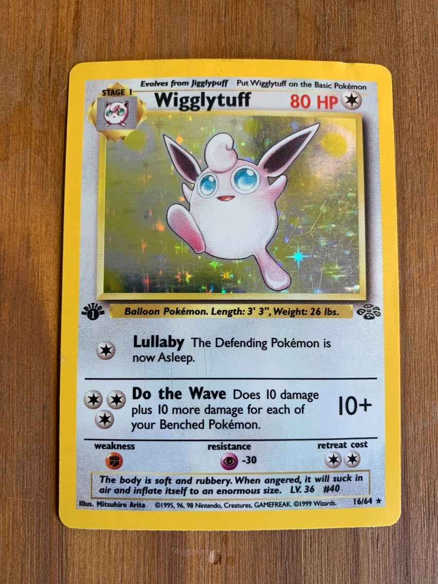 Pokemon Wigglytuff Card