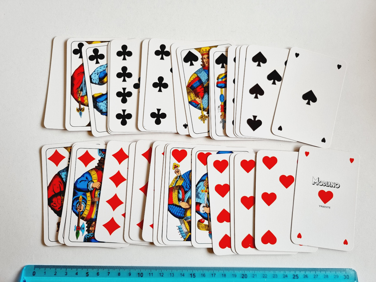 Cards For Game Modiano Stake 32 Cards Original Vintage Playing Cards ...